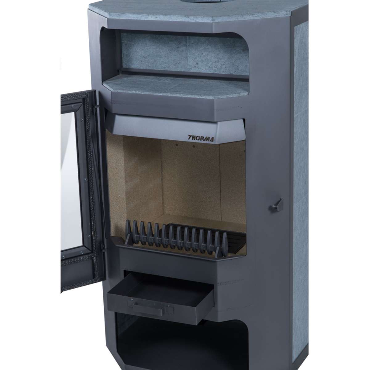 Thorma Frankfurt Speckstein Kaminofen 9kW